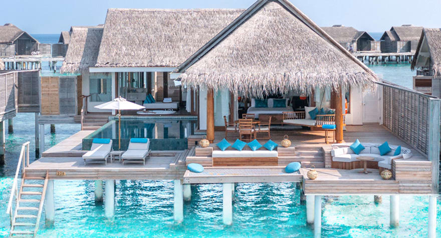 Family Water Villa Maldives | Anantara Family Over Water Pool Villa